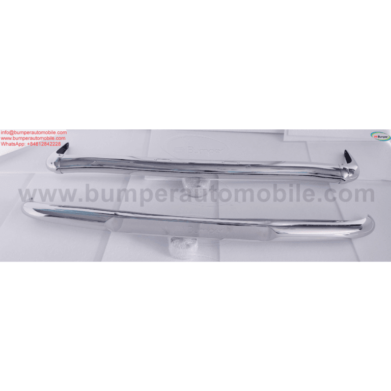MGB bumpers with rubber on over riders - Bumperautomobile